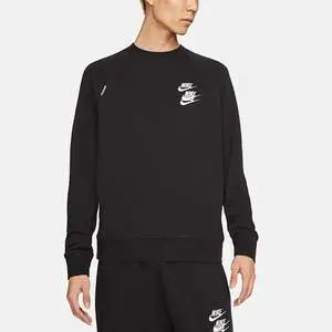 Nike Crewneck Sweatshirt With Logo Detailing - Black