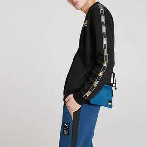 PUMA Fleece Track Jacket With Logo Detail