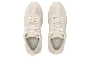 PUMA Cilia Lace Up Sneakers - White/purple