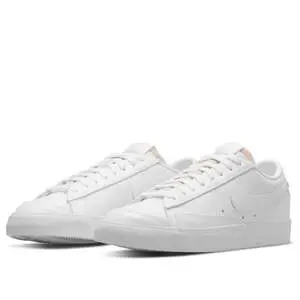 Nike Blazer Low '77 "triple " Leather Sneakers - White