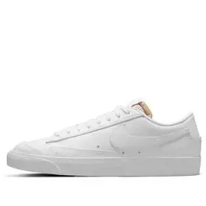 Nike Blazer Low '77 "triple " Leather Sneakers - White