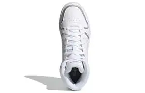 Adidas Hoops 2.0 Mid Top Sneakers - White