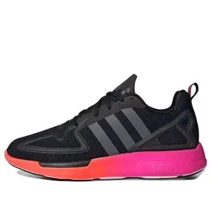 Adidas Zx 2k Flux Gradient Sole Sneakers - Black