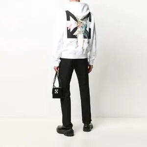 Off-White Arrow Pattern Hoodie