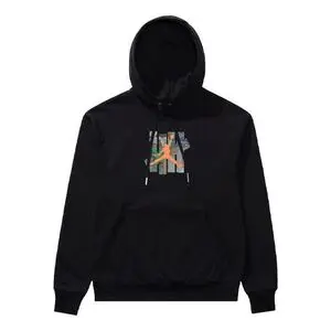JORDAN X Undefeated Air Hoodie - Black