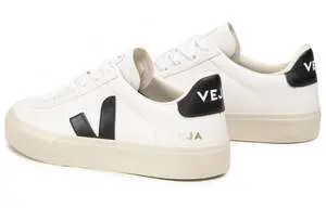 VEJA Campo Low Chromefree Sneakers - White/black