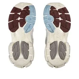 Balenciaga Runner Sneakers - White/brown/blue