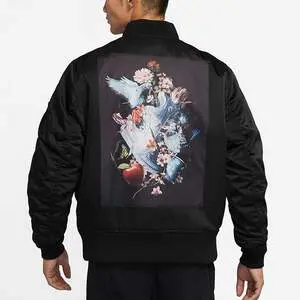 Nike Bomber Jacket With Floral Graphic Detail