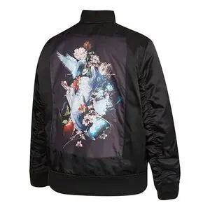 Nike Bomber Jacket With Floral Graphic Detail