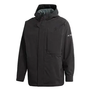 Adidas Outdoor 3-in-1 Logo Sports Hooded Jacket - Default Color