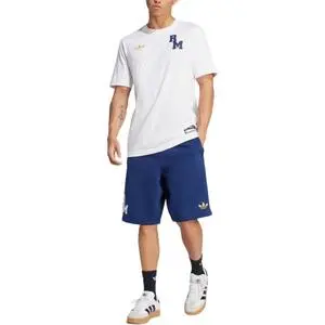 Adidas Real Madrid Vrct T-shirt Asia Sizing 'white Navy