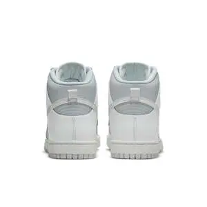 Nike Dunk High Top Sneakers - White/gray