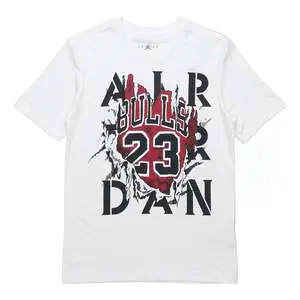 JORDAN Aj5 '85 Printed Crew Neck Short-sleeved - White