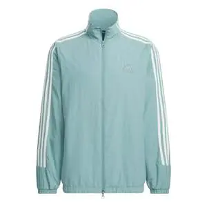 Adidas 3-stripes Woven Track Jacket - Blue/white