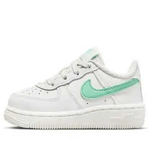 Nike Force 1 Low Top Sneakers - Summit White/emerald Rise