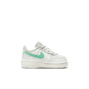 Nike Force 1 Low Top Sneakers - Summit White/emerald Rise