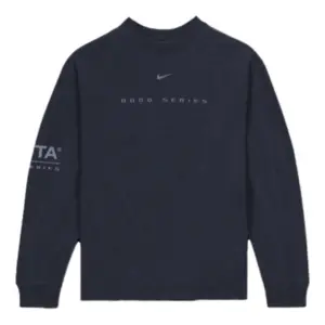 Nike X Nocta Drake 8k Peaks Long-sleeve Mock Neck - Navy