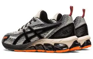 Asics Pe Nation X Gel Quantum 180 "ivory Black" Sneakers - Gray/black