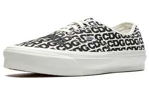 VANS Comme Des Garçons X Og Authentic Lx 'cdg Print' Sneakers - Black/white