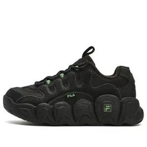 FILA Chunky Lace-up Sneakers - Black/green