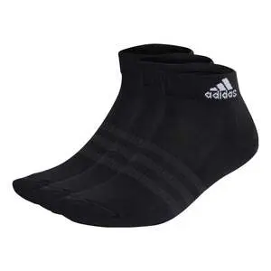 Adidas Cushioned Sportswear Ankle Socks 3 Pairs - Black