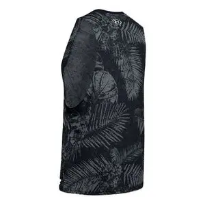 Under Armour Project Rock Aloha Camo Tank Top - Black/grey