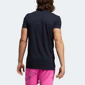 Adidas Stu Tech Tee Pure Color Training Sports Short-sleeved Blue - Legendary Blue