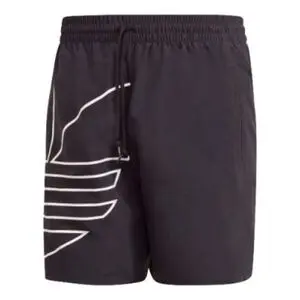 Adidas Originals Solid Color Sports Shorts - Black