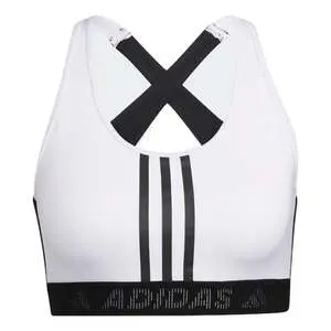 Adidas 3-stripes Sports Bra - White/black