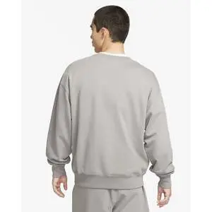 Nike Solo Swoosh French Terry Crew Neck Top 'grey - Grey/multi-color