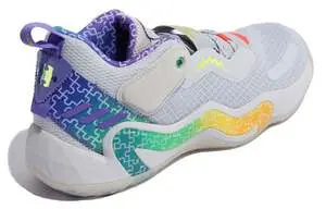 Adidas D.o.n. Issue #3 Gca "autism Speaks" High Top Sneakers - Grey/blue