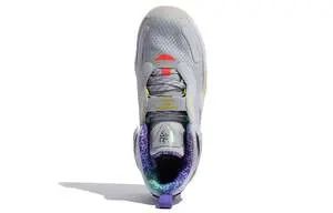 Adidas D.o.n. Issue #3 Gca "autism Speaks" High Top Sneakers - Grey/blue