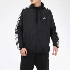 Adidas Woven Hooded Windbreaker Jacket