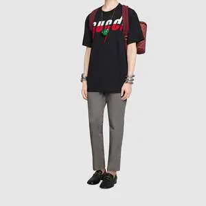 Gucci Blade Printing Short Sleeve