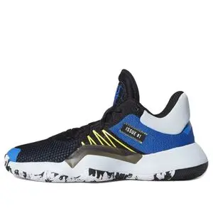 Adidas D.o.n. Issue #1 High Top Sneakers - Black/blue