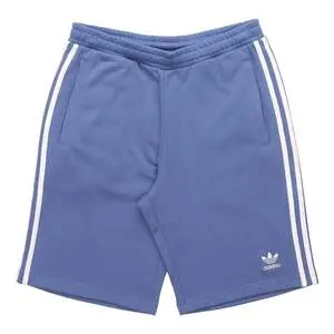 Adidas Originals 3-stripes Logo Sports Shorts - Blue