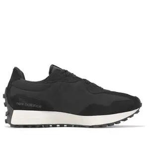 NEW BALANCE 327 Suede Sneakers - Phantom Black