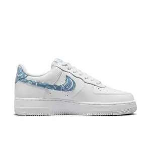 Nike Force 1 '07 Essentials 'blue Paisley - White/blue