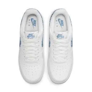 Nike Force 1 '07 Essentials 'blue Paisley - White/blue