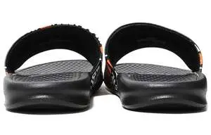 Nike Benassi Print "just Do It" Slides - Black