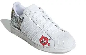 Adidas Originals Superstar Sneakers 'off - White