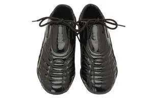 Balenciaga Zen Sneakers In Shiny Patent Leather - Black