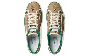 Gucci Disney X Tennis 1977 Mickey Mouse Sneakers - Brown