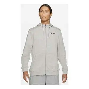 Nike Dry Hoodie Full-zip Lightweight Jacket - Grey