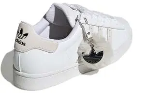 Adidas Superstar Low Top Sneakers - White/grey