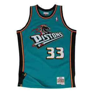 Mitchell & Ness X Nba Detroit Pistons 1998-99 Road Swingman Jersey Grant Hill 33 - Green