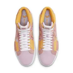 Nike Zoom Blazer Mid Premium Sb Sneakers - Pink/yellow
