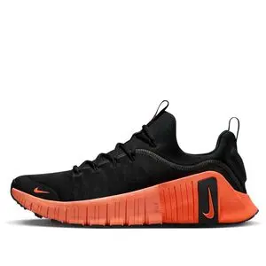 Nike Nike Free Metcon 6 Athletic Sneakers Black/hyper Orange