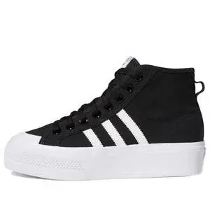 Adidas Nizza Platform Mid "core White - Black