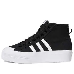 Adidas Nizza Platform Mid "core White - Black